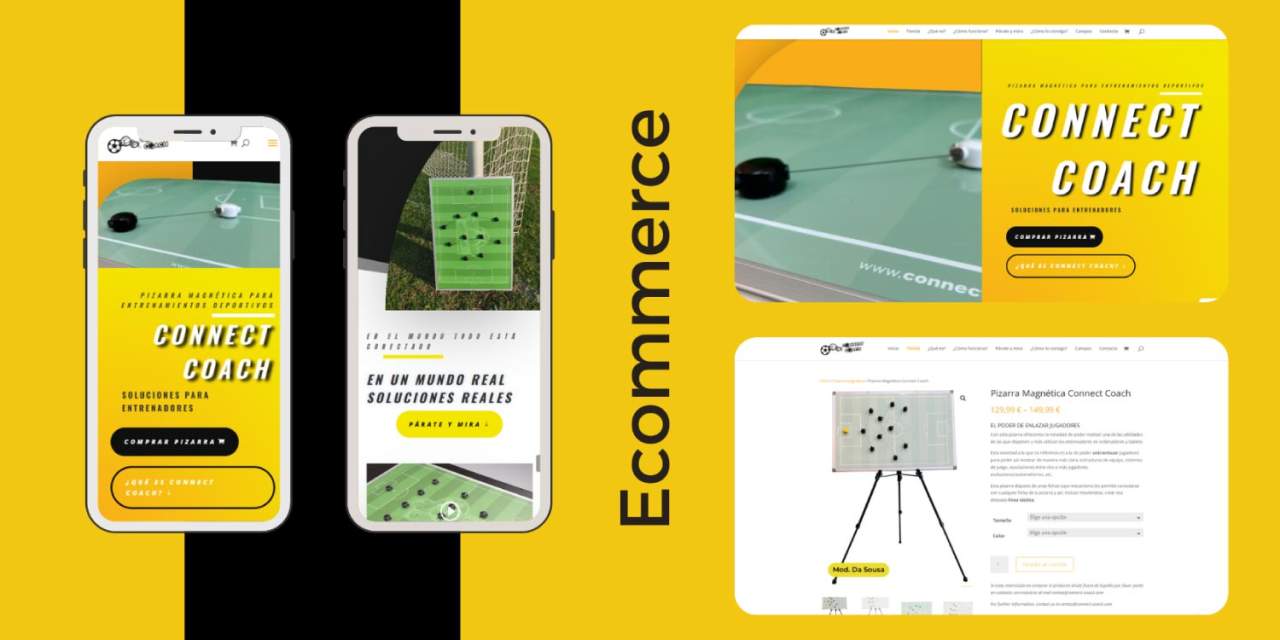 CONNECT COACH - Branding y web de producto deportivo - Imagen con ...